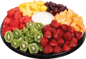 Fruit & Dip Tray - Sun Fresh